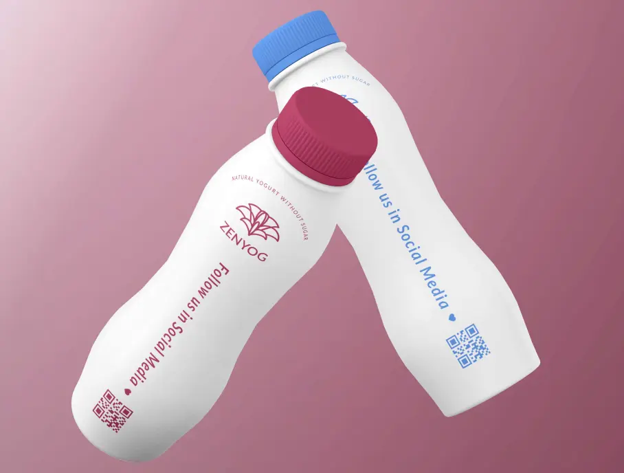 QR Codes on Bottles and Cans