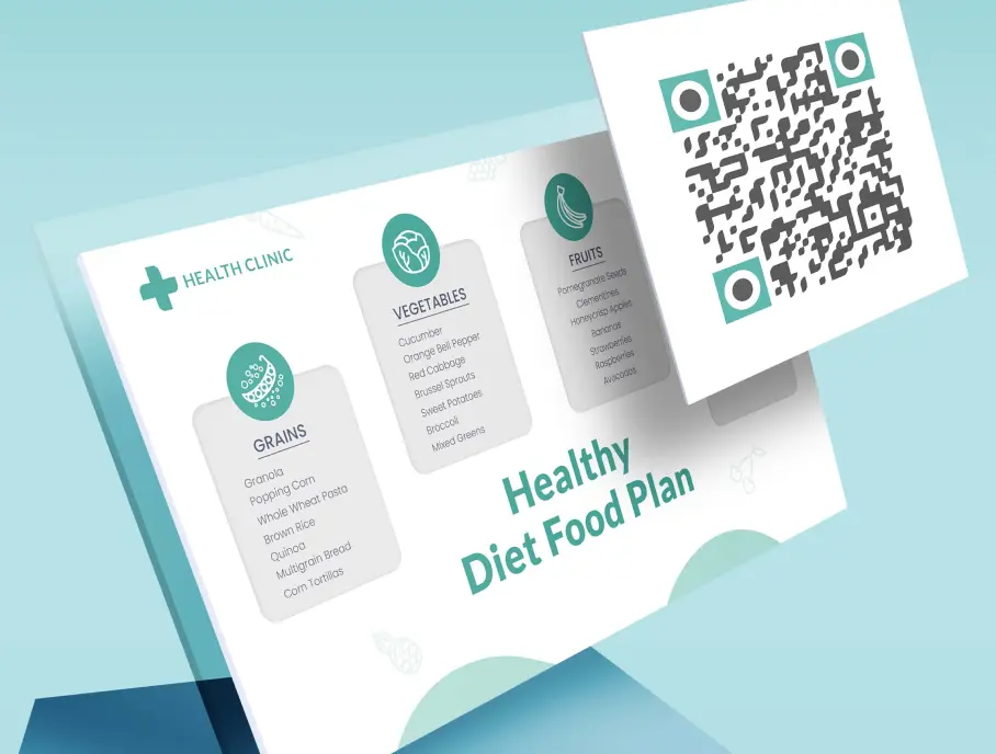 QR codes in Infographics