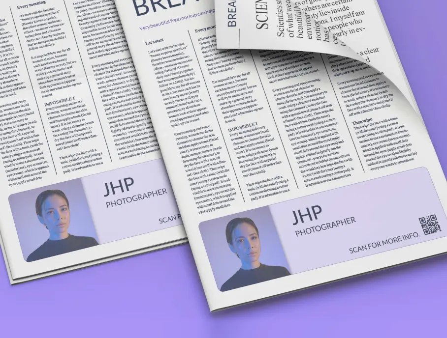 Códigos QR en Revistas y Periódicos