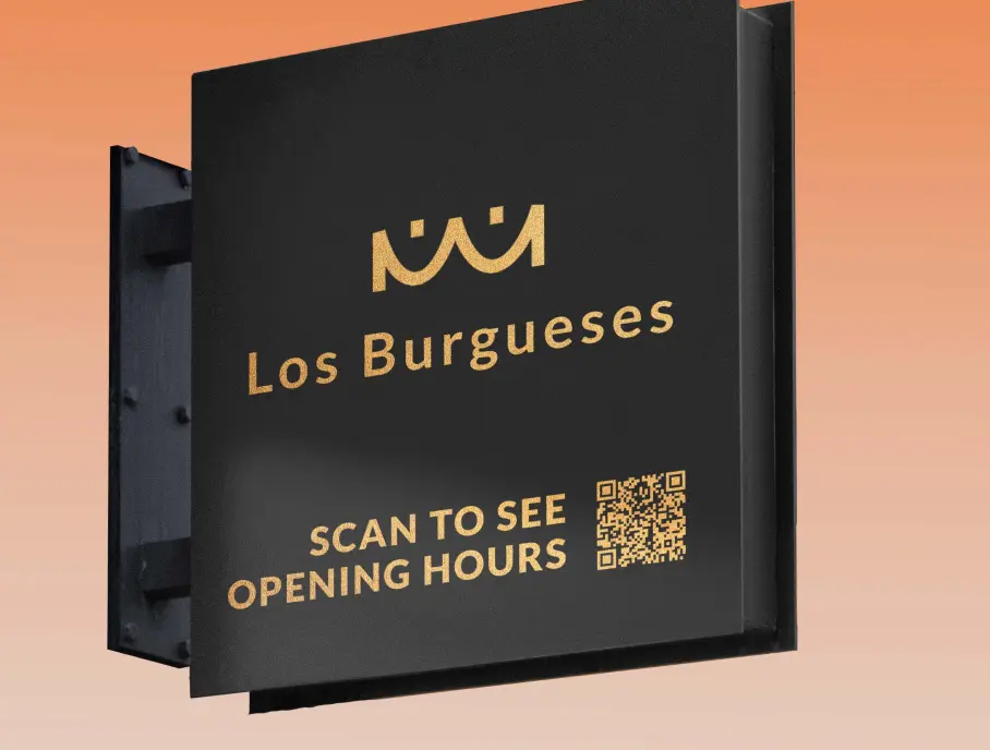 QR codes in Street signs