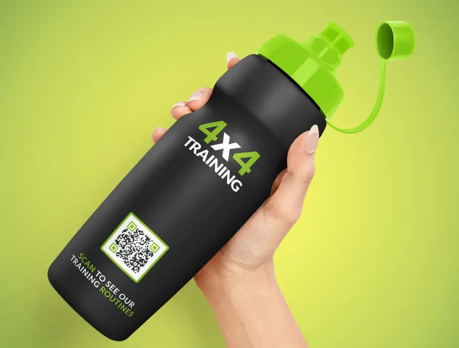 QR Codes on Bottles and Cans