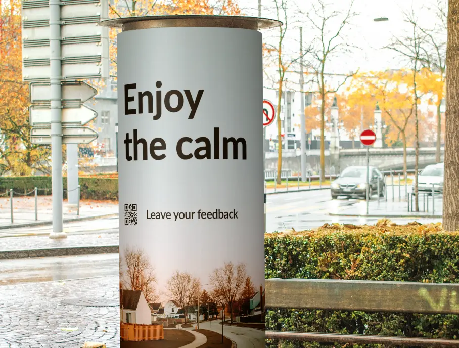 QR codes in Street signs