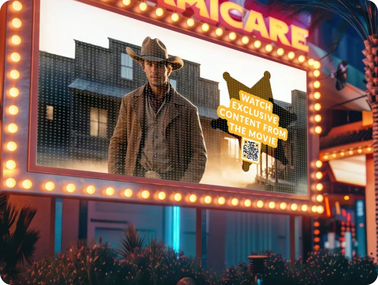 QR Codes in Cinema Ads